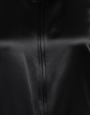 DIESEL® Two-tone Satin Full Zip Sweatshirt