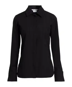Max Mara Solid Colour Shirts Blouses - Black