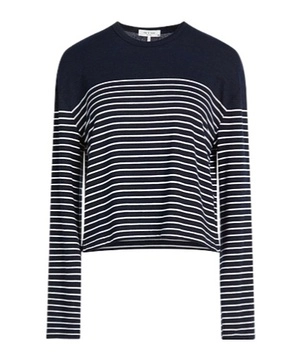 Rag & Bone Striped Long-sleeved Knitted Sweater - Black