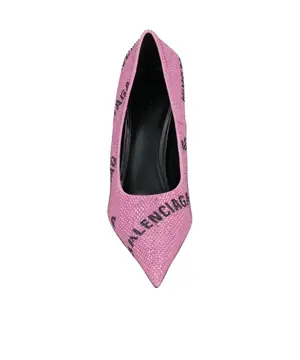 Balenciaga Sparkling Crystal High Heels
