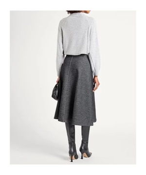 MAXCO. Long-sleeved Mock Neck Knitwear