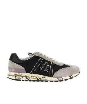 Premiata Logo Sports Shoes - Black
