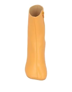 MAISON MARGIELA Square-toe Leather Ankle Boots