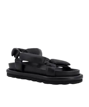 JIL SANDER Padded Ankle Strap Sandals