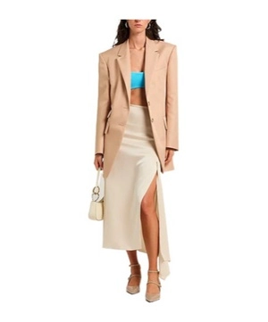 Sportmax Simple Solid-color Suit Jacket