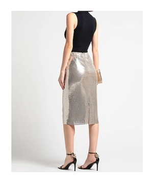 Sportmax Chainmail Midi Skirt