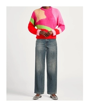 MAXCO. Max&co. High-waisted Straight-leg Jeans