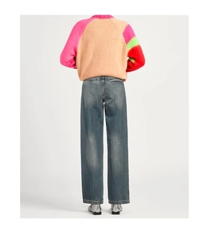 MAXCO. Max&co. High-waisted Straight-leg Jeans