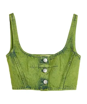Marni Plain Colour Top - Green