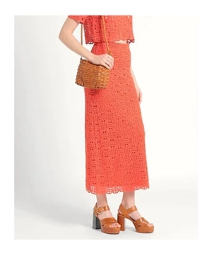 MAXCO. Max&co. Flared Lace Skirt