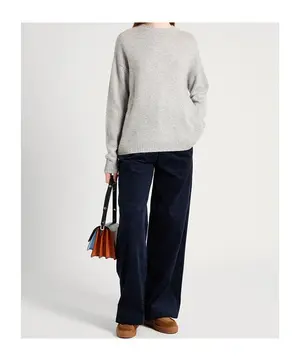 MAXCO. Ribbed Crew Neck Sweater