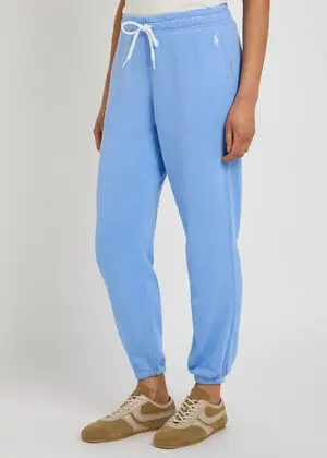 Polo Ralph Lauren Logo-embroidered Cotton-blend Sweatpants