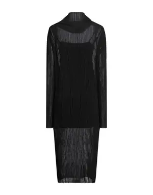 MAISON MARGIELA Solid Color High Neck Dress