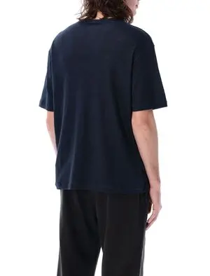 Palm Angels Logo Embroidered Crewneck T-shirt