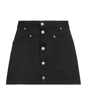DIESEL® Colored Denim Umbrella Skirt - Black