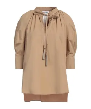 Max Mara Tie-neck Blouse - Nude