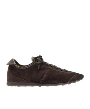 Jacquemus Jacquemus Les Tennis Suede Sneakers Black