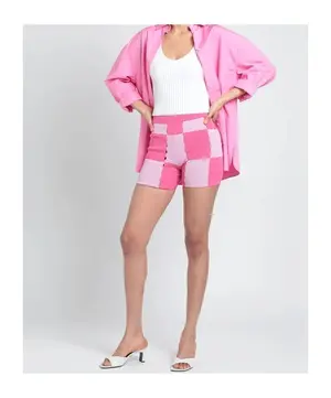 Jacquemus Plaid Knit Shorts