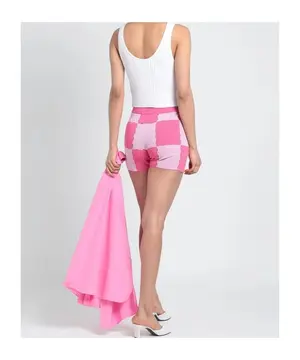 Jacquemus Plaid Knit Shorts