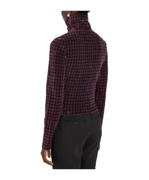 Our Legacy Slim Checked Cotton-blend Top