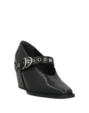Rag & Bone Square-toe High Heels With Buckled Strap