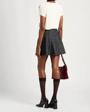 MAXCO. Max&co. Flared Jersey Mini Skirt