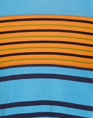 Marni Sleeveless Crewneck Striped Stretch Knit Dress
