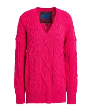 MAXCO. V-neck Sweater - Red