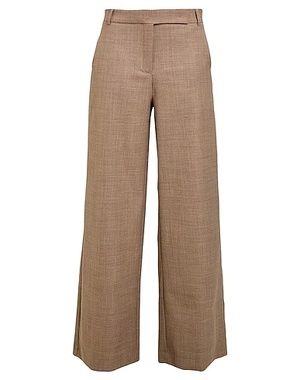 MAXCO. High-waisted Loose Casual Pants - Brown