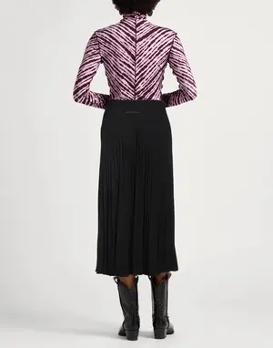 MAISON MARGIELA Solid Color Pleated Skirt