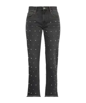 Isabel Marant Étoile Embellished Straight-leg Jeans - Black