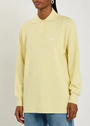 Loewe Cashmere Blended Polo Shirt