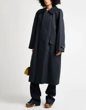 Marni Mackintosh Plain Colour Poplin Long Sleeve Jacket