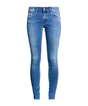 DIESEL® Mid-waist Stretch Skinny Jeans - Blue