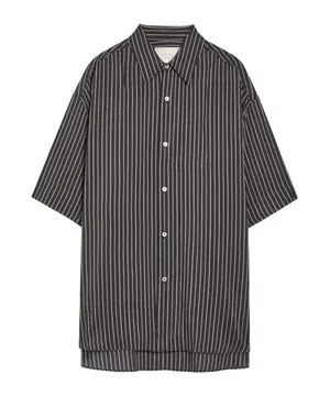 Studio Nicholson Striped Shirt - Black