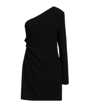 Rag & Bone One-shoulder Crepe Dress - Black