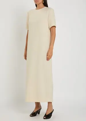 Khaite Bouclé Midi Dress