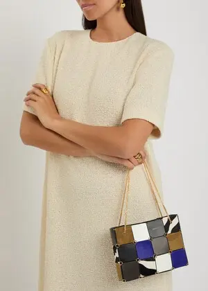 Khaite Bouclé Midi Dress