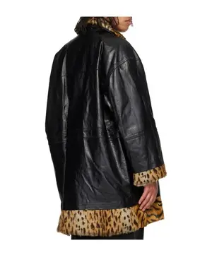 Martine Rose Leather Coat
