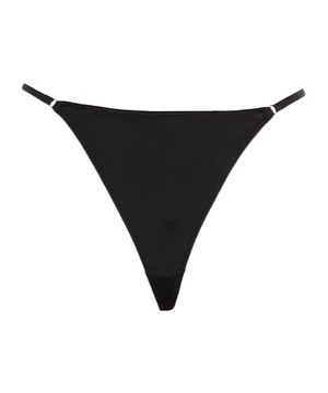 DIESEL® Simple Solid-color Thong - Black