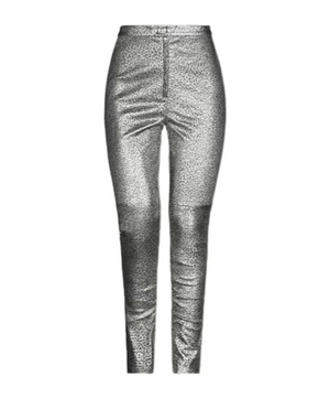 Isabel Marant Étoile Metallic Leopard Print Skinny Trousers