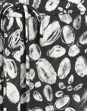Marni Floral Patterned Casual Pants - Gray