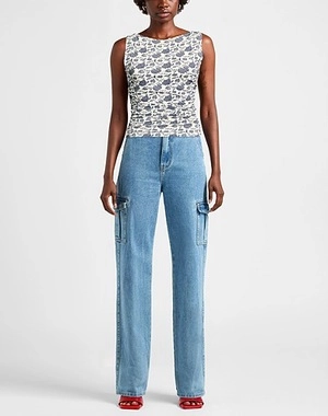 Rag & Bone Printed Sleeveless Top