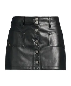 DIESEL® Stylish Versatile Solid Color Umbrella Skirt - Black