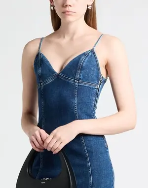 DIESEL® Minimalist Sleeveless Denim Dress