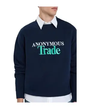 J.W.ANDERSON Cotton Crew Neck Embroidered Sweatshirt