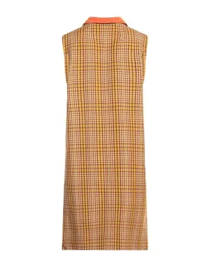 Marni Collared Plaid Sleeveless Vest
