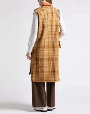 Marni Collared Plaid Sleeveless Vest