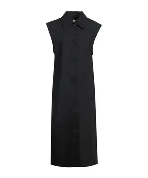 Marni Sleeveless Single-breasted Overcoat - Black