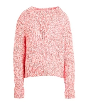 MAXCO. Max&co. Two-tone Long-sleeve Knitwear - Pink